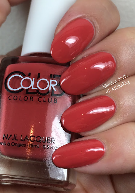 ehmkay nails: Color Club Cabin Fever: Favorite Flannel and Take a Hike