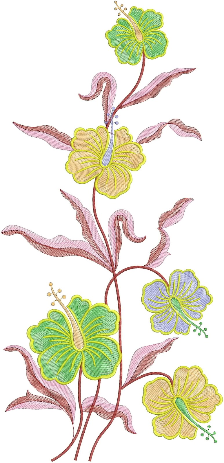 Embroidery: Front Design of Embroidery