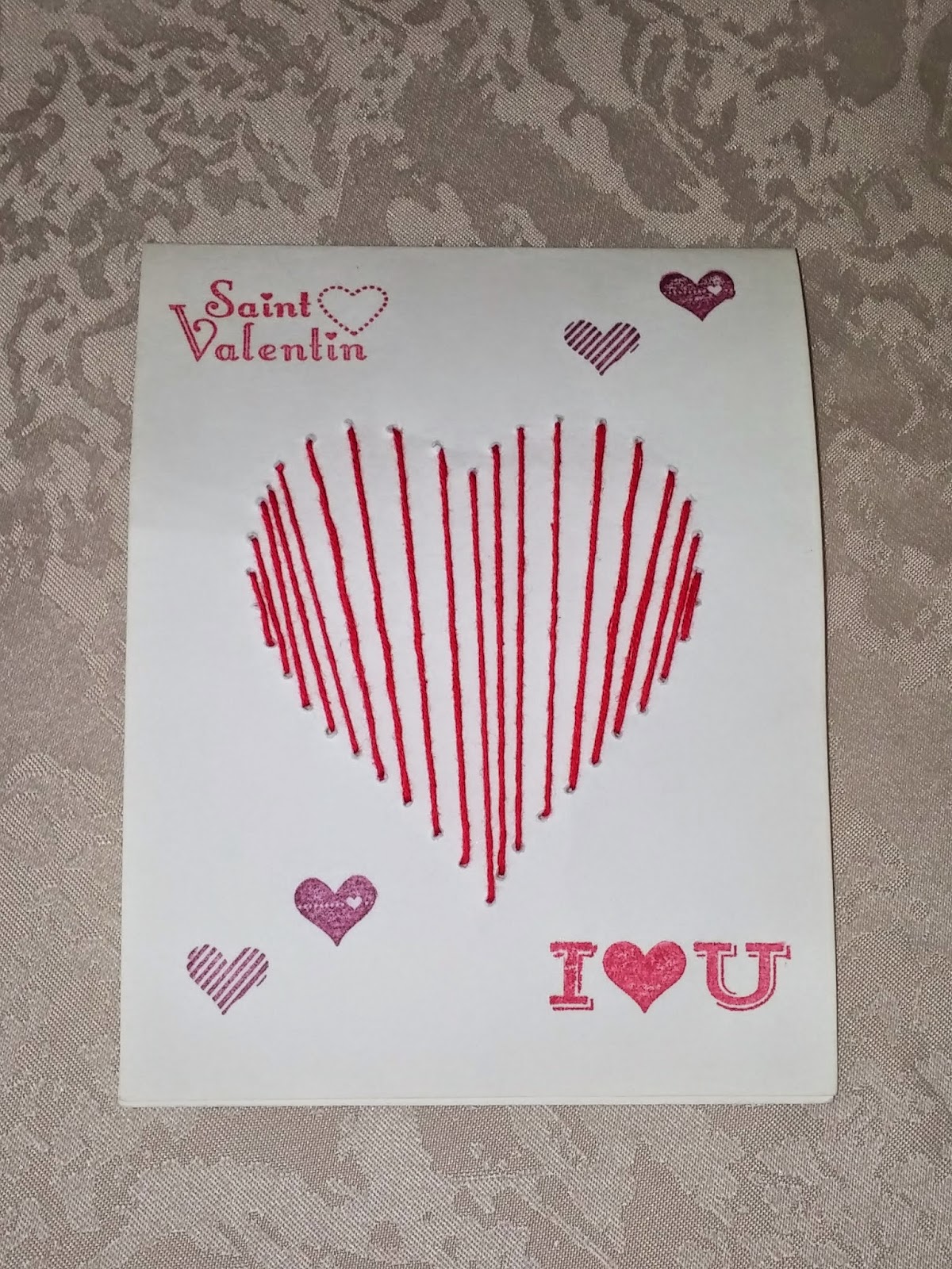 les "cré-activités" de Sophie: Carte de St Valentin