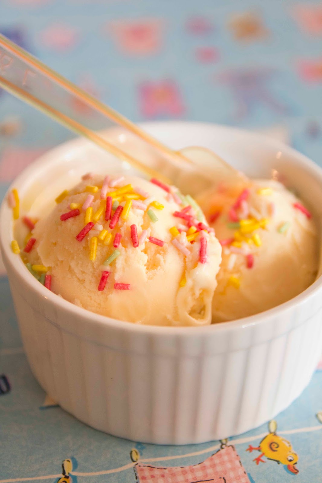 Muffin Galaxy: HELADO DE VAINILLA CASERO