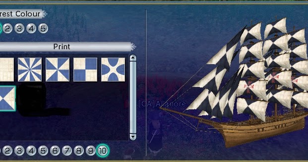 Alianore's UWO Excavation Site: Sail paint type 4