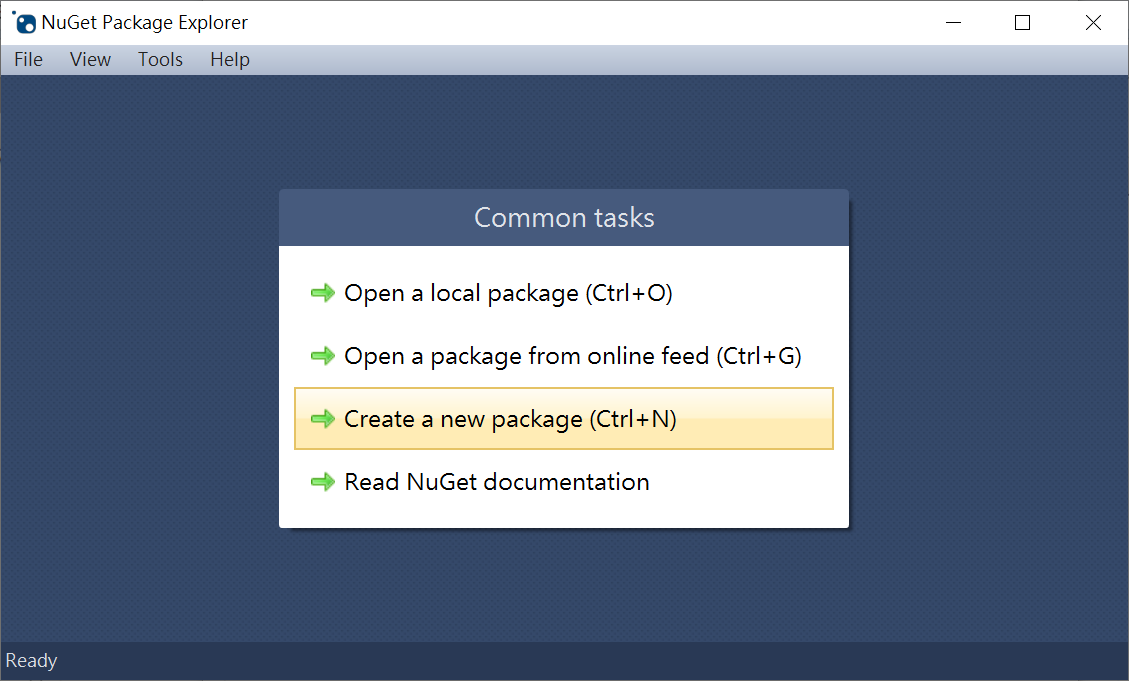 [Nuget] 使用 NuGet Package Explorer 製作 Nuget 套件 ~ m@rcus 學習筆記