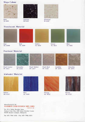 Solid Surface : MARBON - Media Bangunan