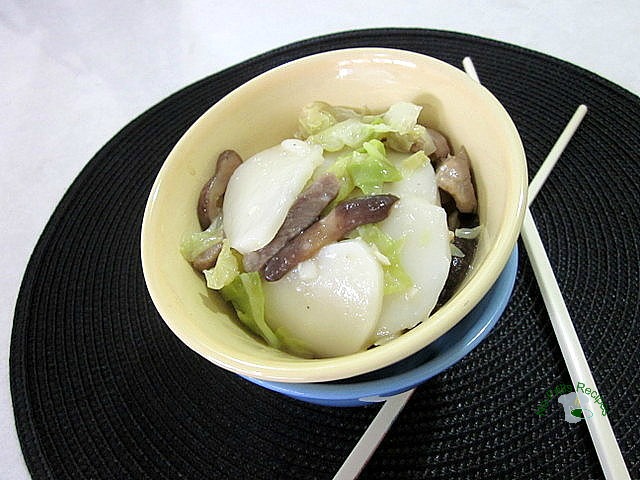 Stir-fry Shanghai Rice Cake