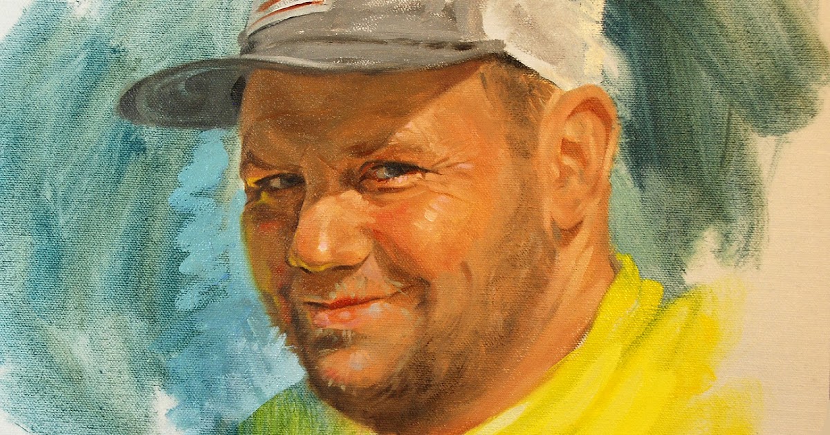 FINE ART BY SANDRA DERRICK: Oil study of Dustin