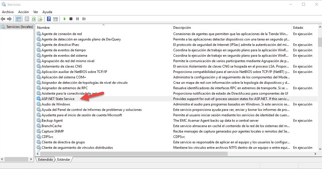 Programación Varios Manejar Session De Con El Servicio State Service