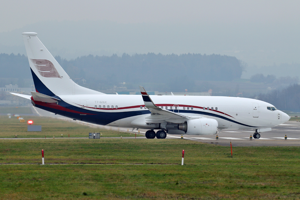 Eastwings: B-737-7HZ BBJ * Samrussitera * T7-MAK