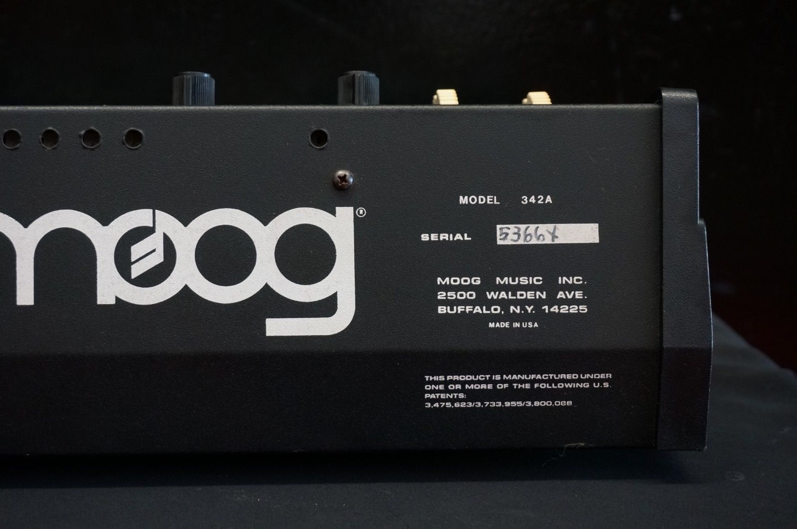 MATRIXSYNTH: Moog Rogue Vintage 80's Monophonic Analogue Synthesiser SN ...