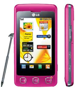 Samsung 2011: LG Cookie KP500 Pink