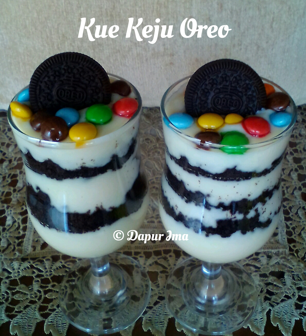 Kue Keju Oreo