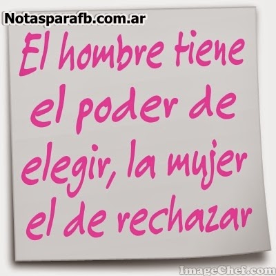 Nota 328 - El hombre tiene el poder de elegir | Notas ImageChef