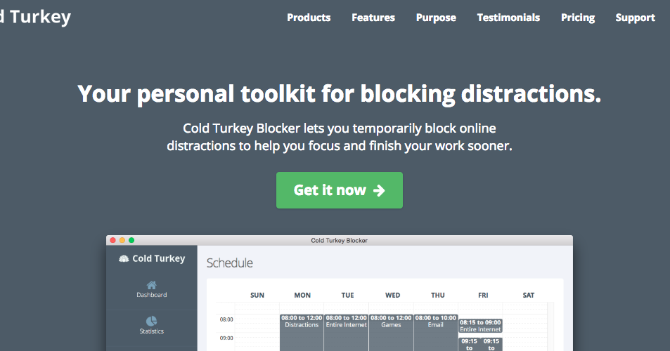 Cold Turkey Blocker | APP of the week