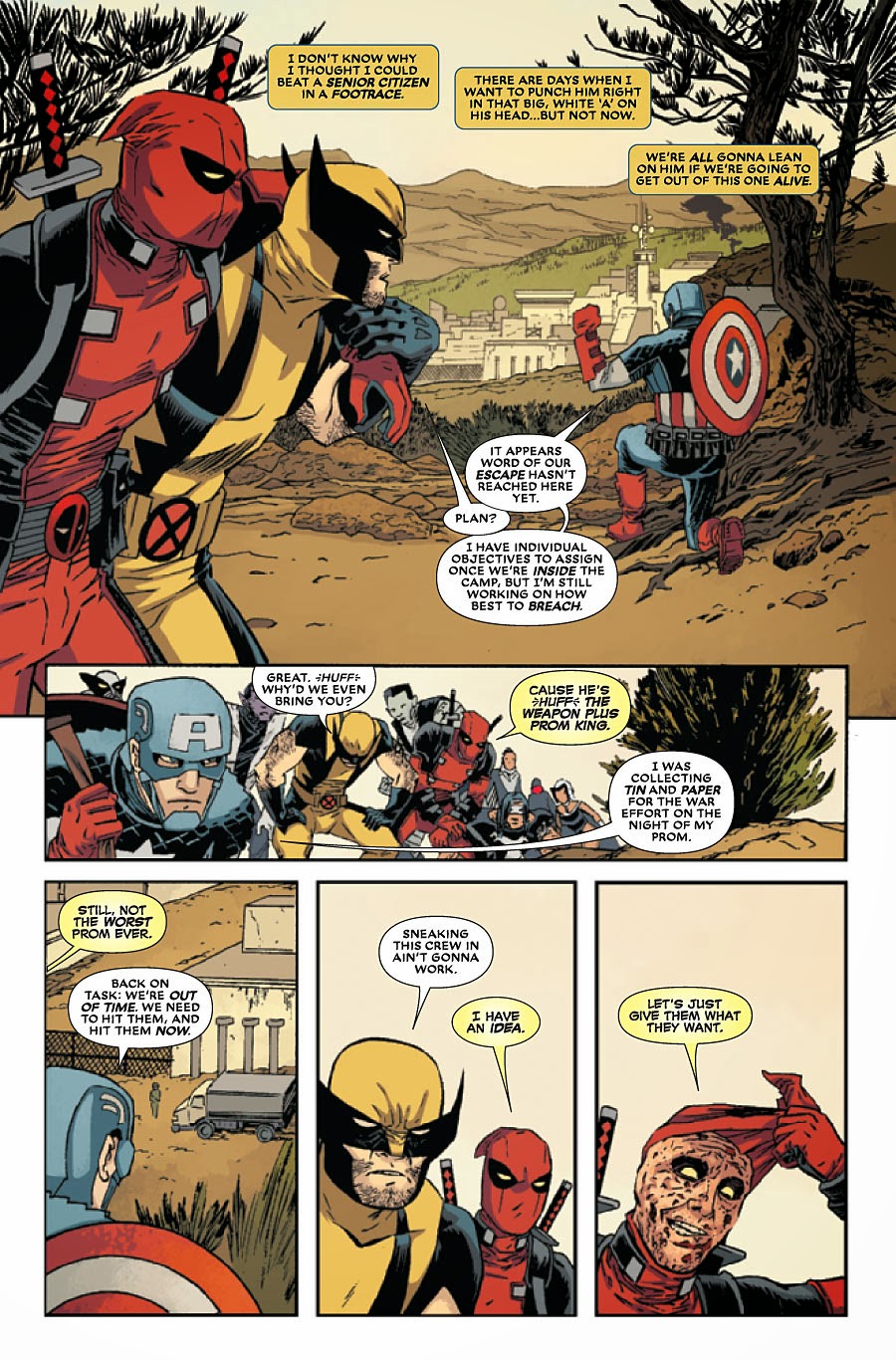 MAN OF BRONZE: PREVIEW DEADPOOL # 18