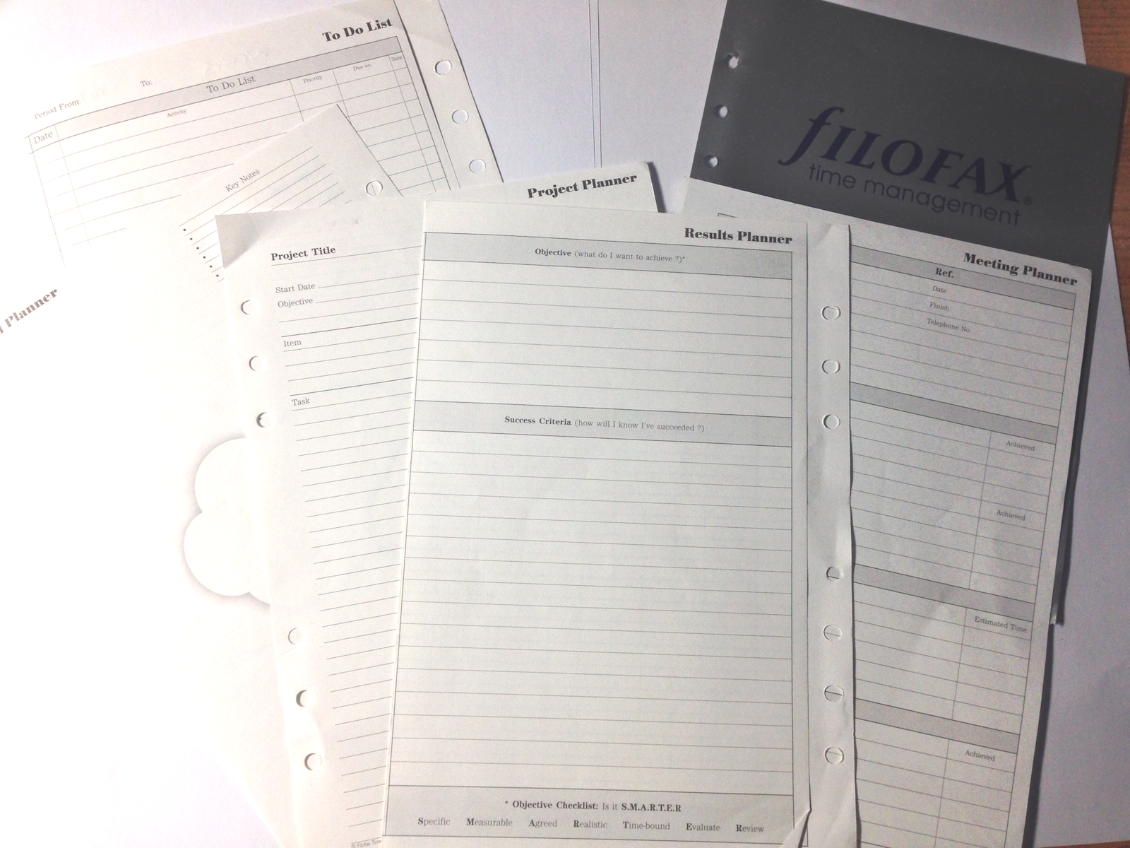 Philofaxy: Guest Post by Tim Edwards PART 2 - Filofax Time Management ...