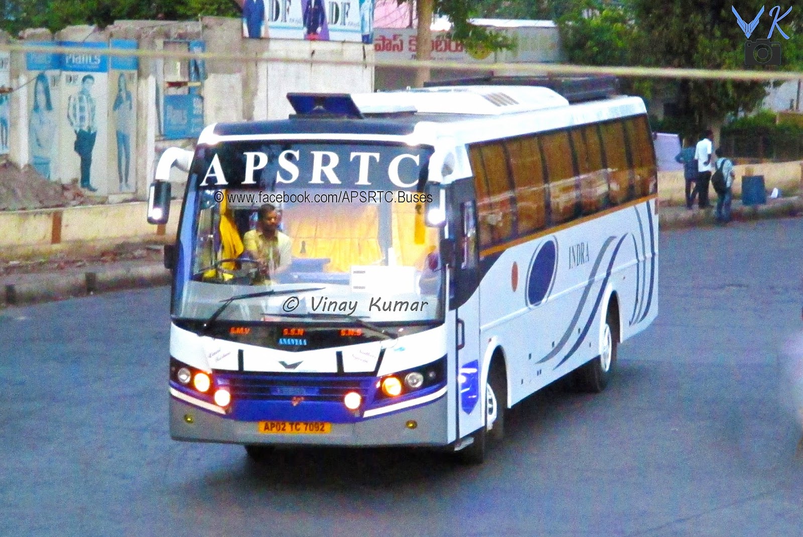 APSRTC New INDRA A/C Buses