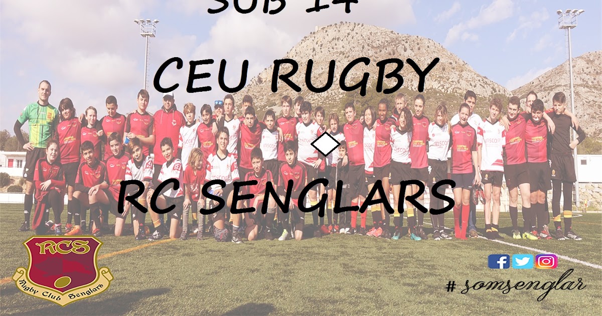 Rugby Club Els Senglars: ELS SUB 14 JUGAN AL CEU