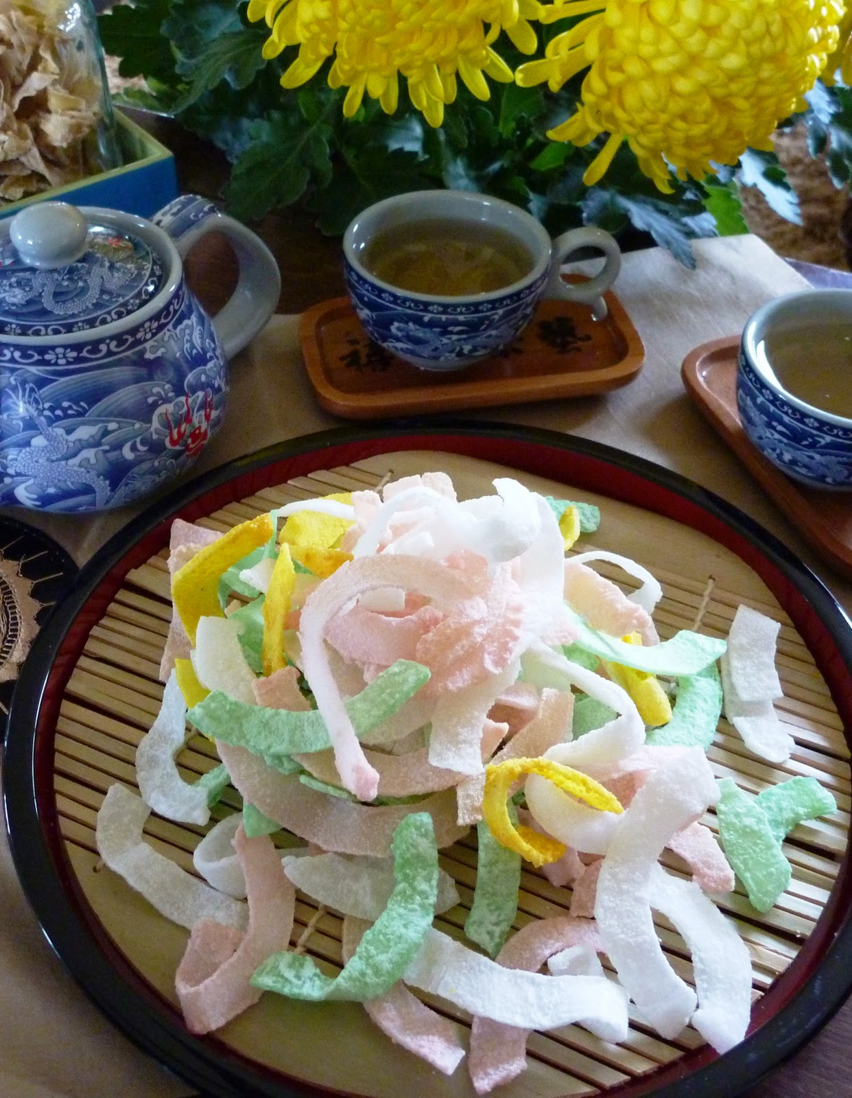 The Spices Of Life . . .: Mứt Dừa (Candied Coconut Ribbons)