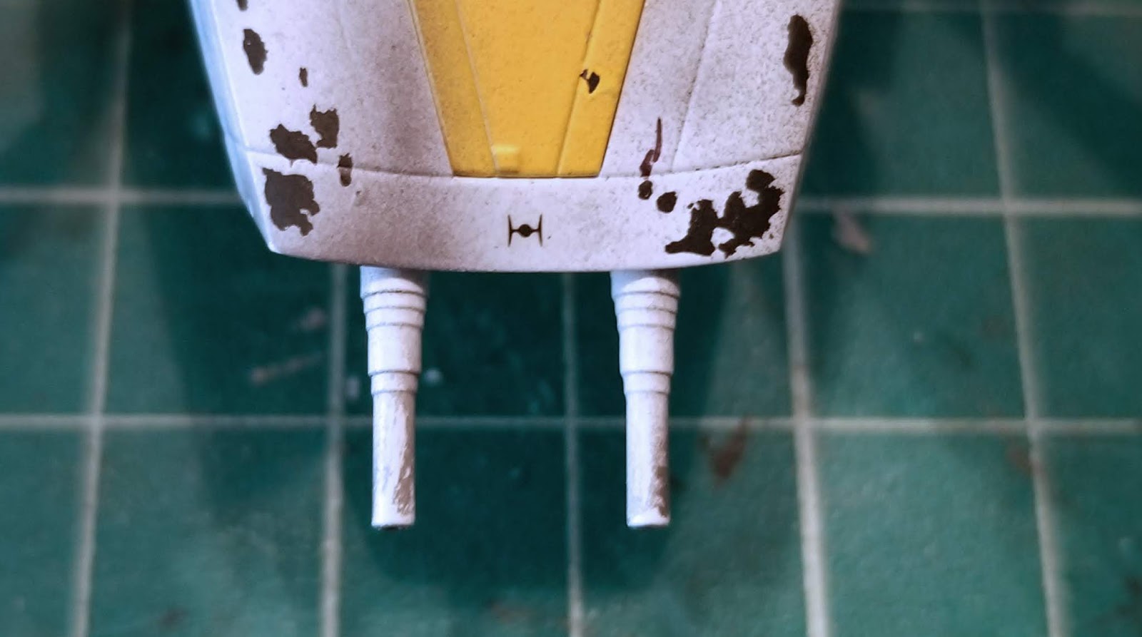 Bandai Y-Wing Starfighter Model Build: Part VI Final Paint Weathering ...