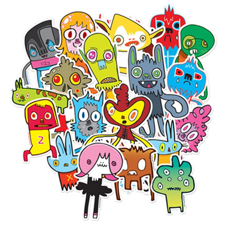 Pigeon Post: Jon Burgerman...
