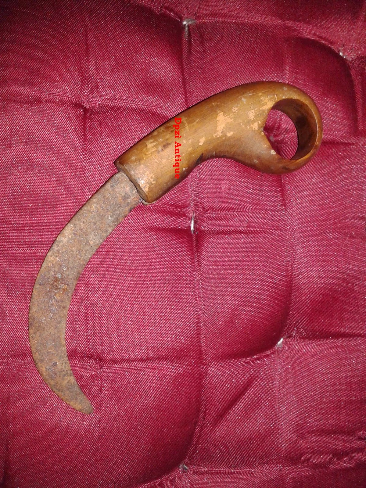 Badai Mencak Kelambit Biru: Senjata Lama , Kapak Siam Antik saiz besar ...