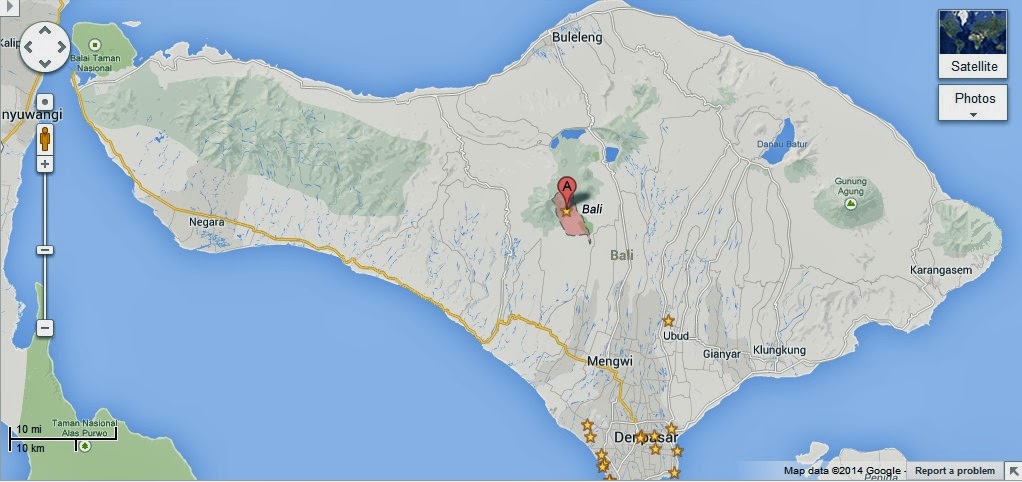 Detail Jatiluwih Tabanan Bali Location Map | Bali Weather Forecast and ...
