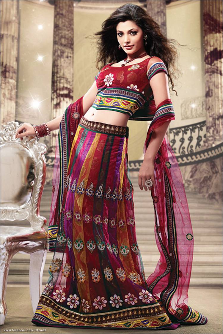 DRESS WORLD WIDE (GARMENT DESIGNS WORLD WIDE): INDIAN LAHANGA NEW ...