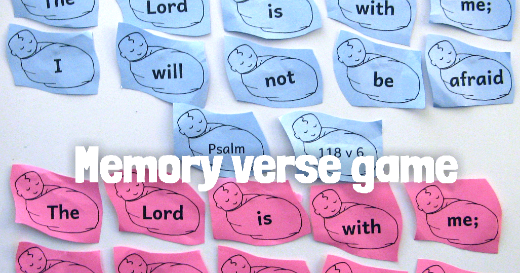 Miscellany of Randomness: Memory verse game