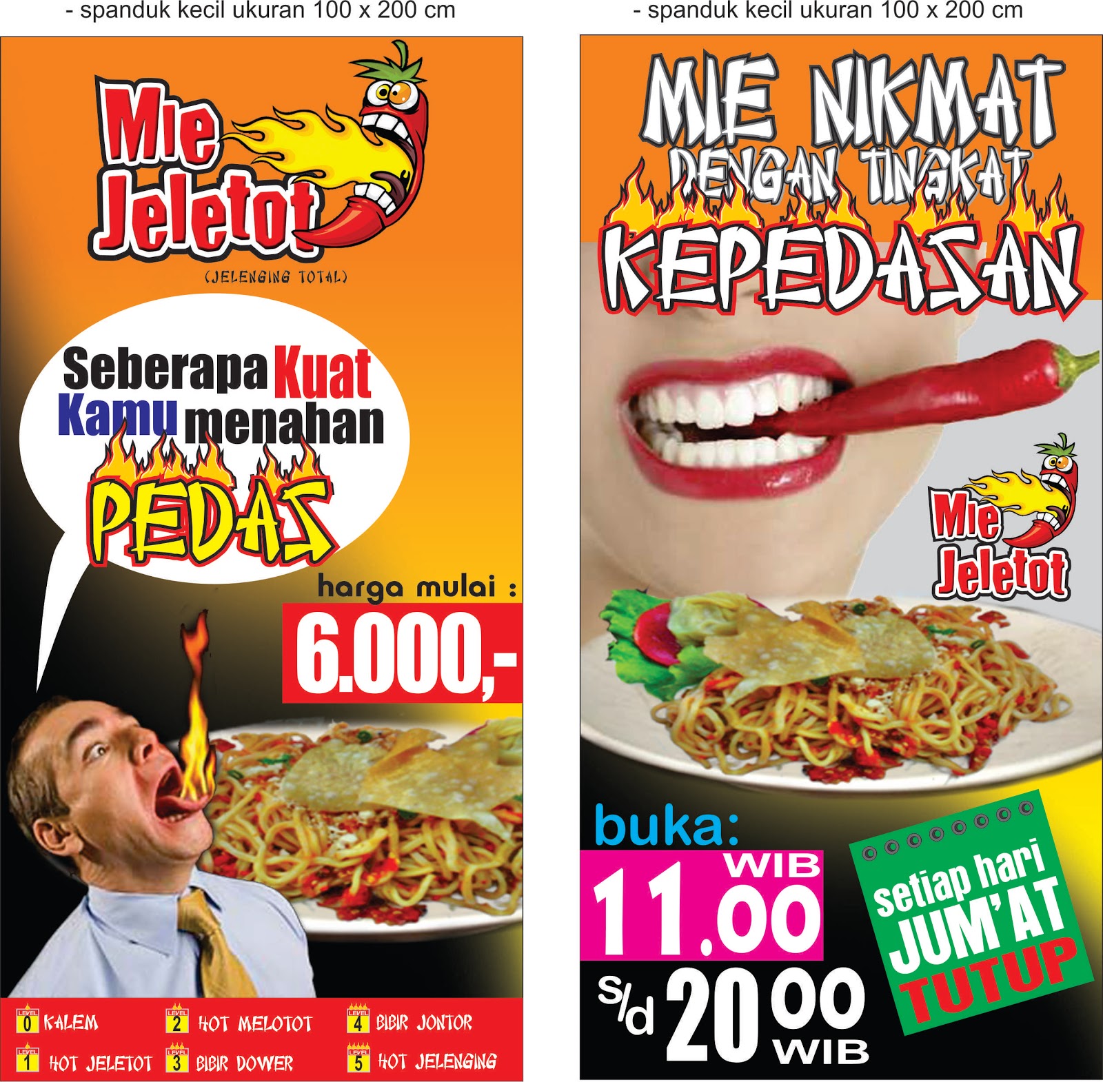 mutumanikam_design: design spanduk mie jeletot
