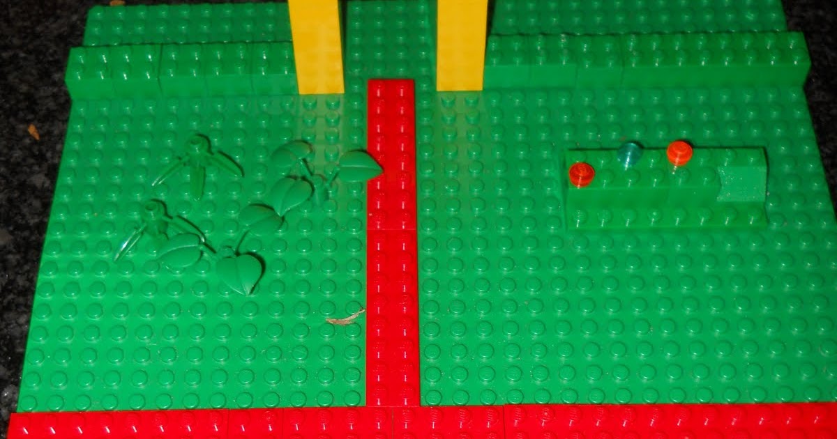 A Slice of Smith Life: Art Showcase-LEGO Gardens and Update on Garden