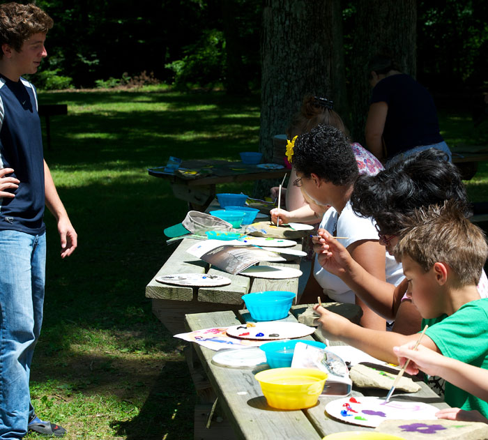 Red and the Peanut: Painting birds and other wildlife on rocks and slate...