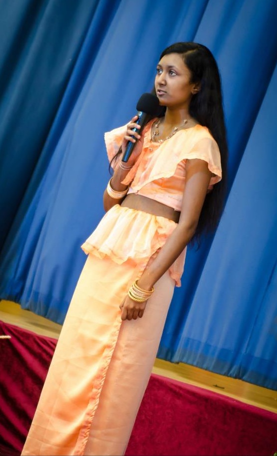 pink lama saree - Lama Saree - ළමා සාරි