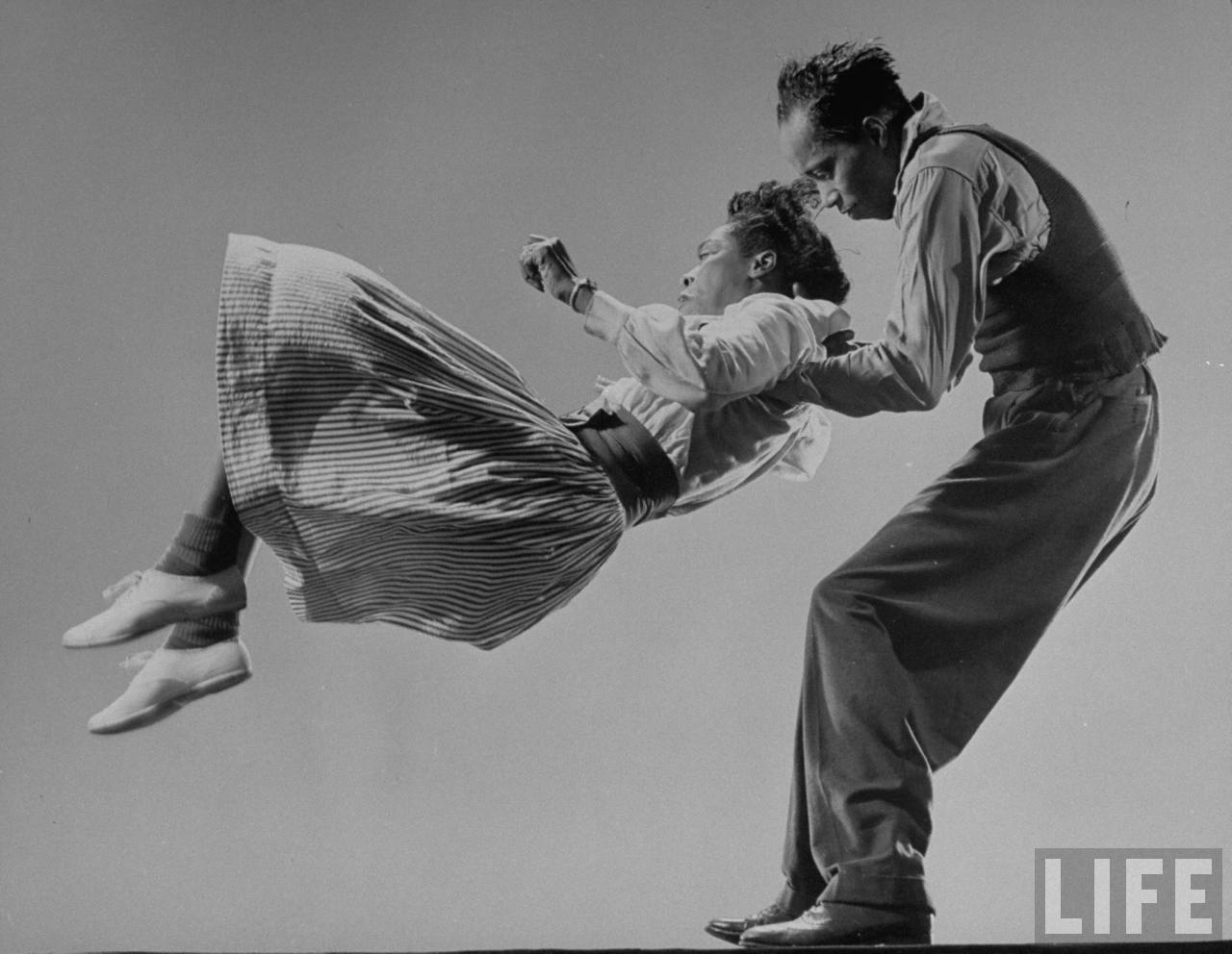 Amazing Photographs of Willa Mae Ricker and Leon James Demonstrating ...