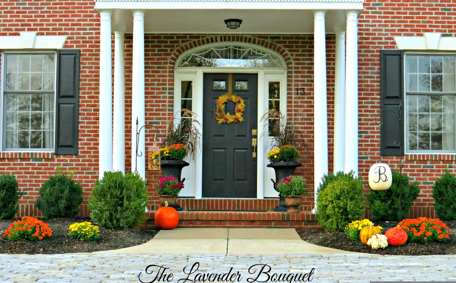 The Lavender Bouquet: FALL HAS ARRIVED AT OUR HOUSE!