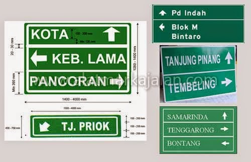 Rambu RPPJ | Mesin / Aplikator Marka Jalan, Water Road Barrier, Rambu ...