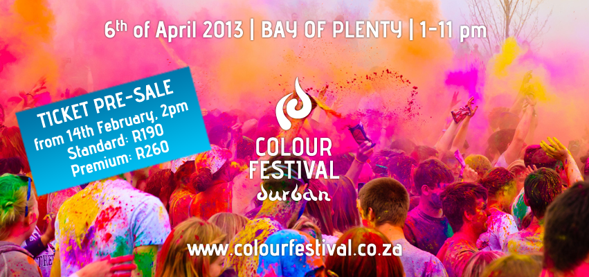 Sunflowers & Spears: Colour Festival {Durban}