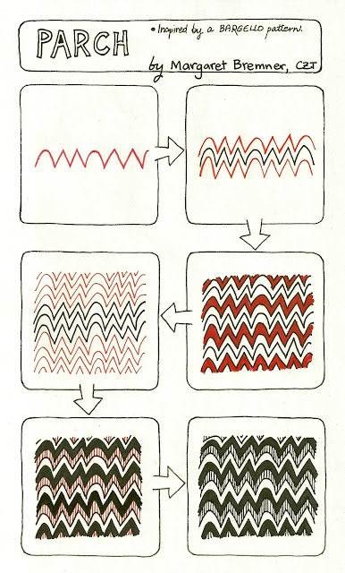 Enthusiastic Artist: PARCH tangle instructions
