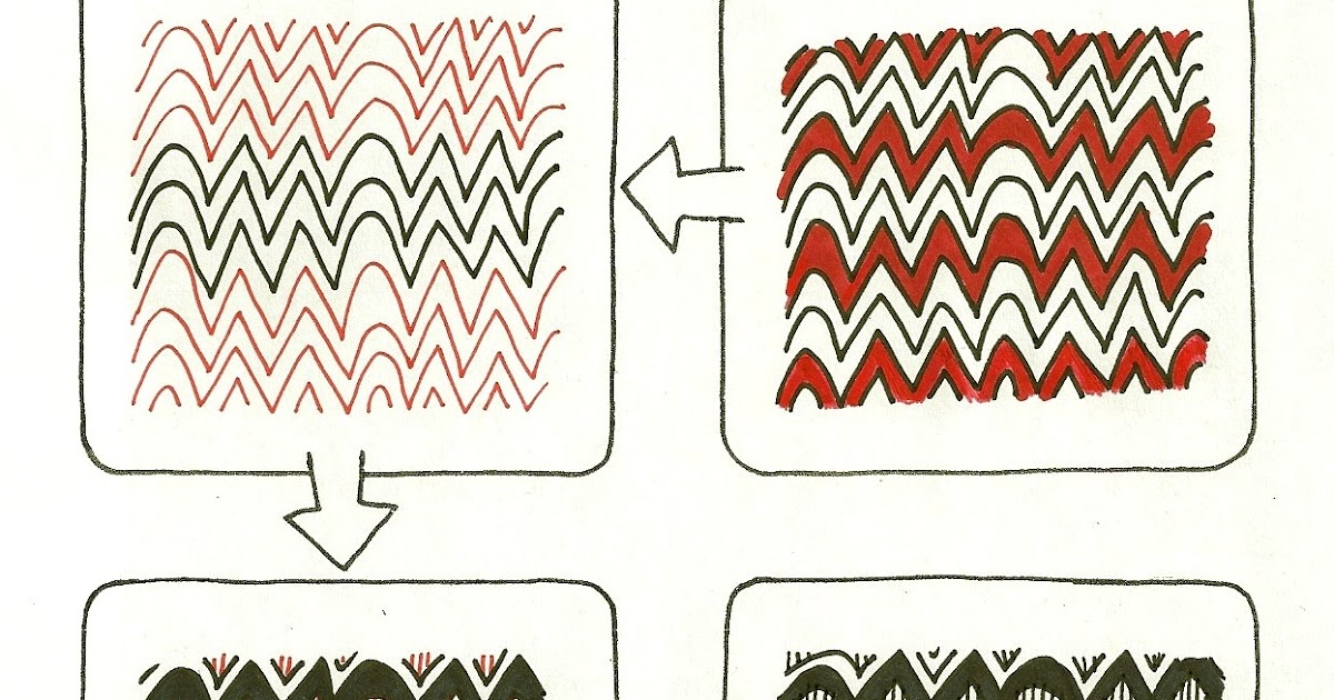 Enthusiastic Artist: PARCH tangle instructions