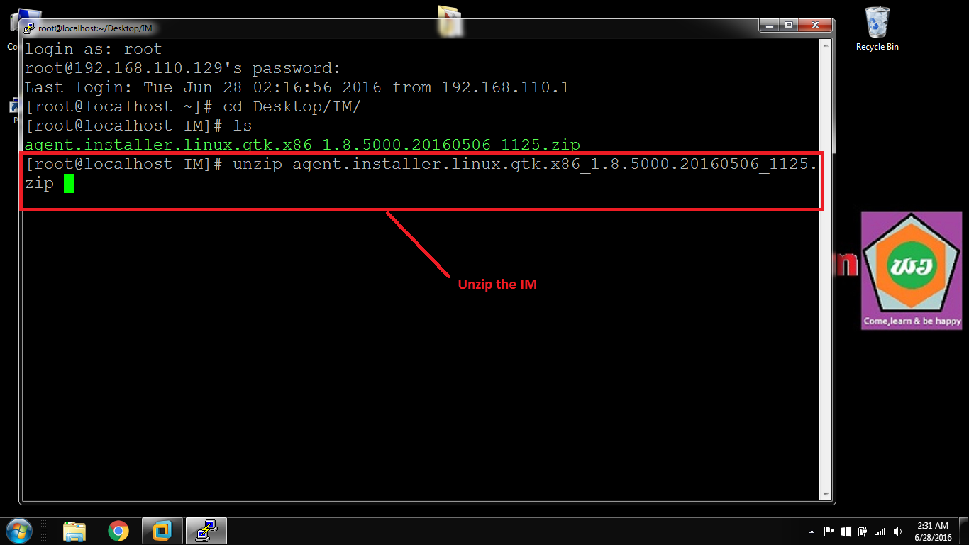IBM WebSphere Application Server: installing installation manager (IM ...