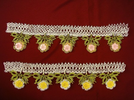 CouchCrochetCrumbs/Anatolian Collections: Tatted Oya Examples