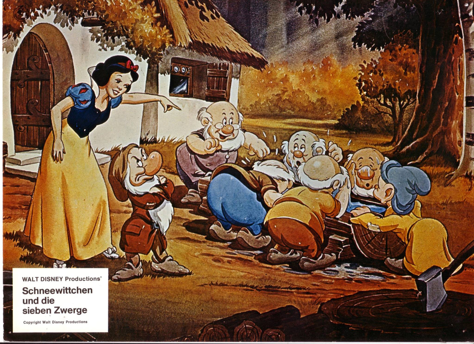 Filmic Light - Snow White Archive: 1975 Schneewittchen Lobby Cards from ...