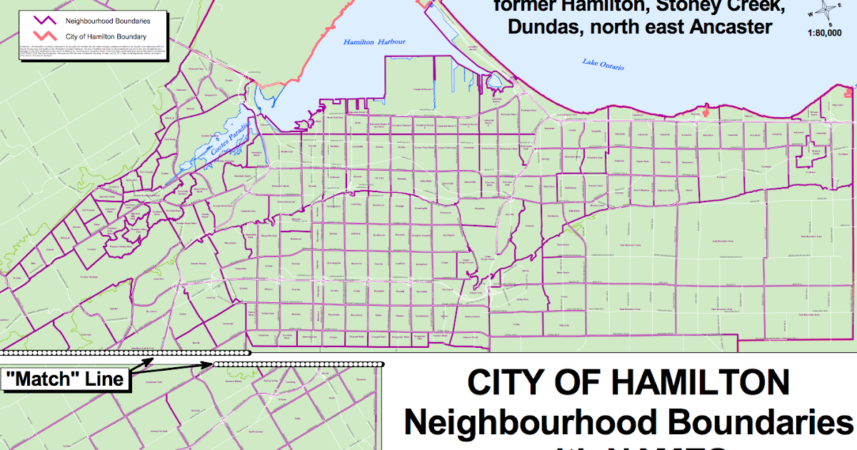 Hamilton Neighbourhood Associations: Neighbourhood Maps