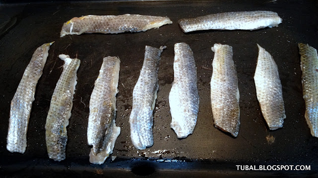 TUBAL: ALBUR O LISA A LA PLANCHA SOBRE PURÉ DE PATATAS AL LIMÓN CON ...