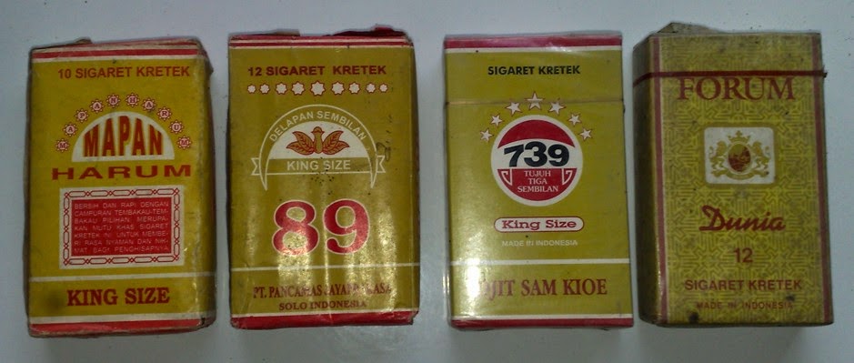 ANEKA ROKOK KEDALUARSA NAN UNIK