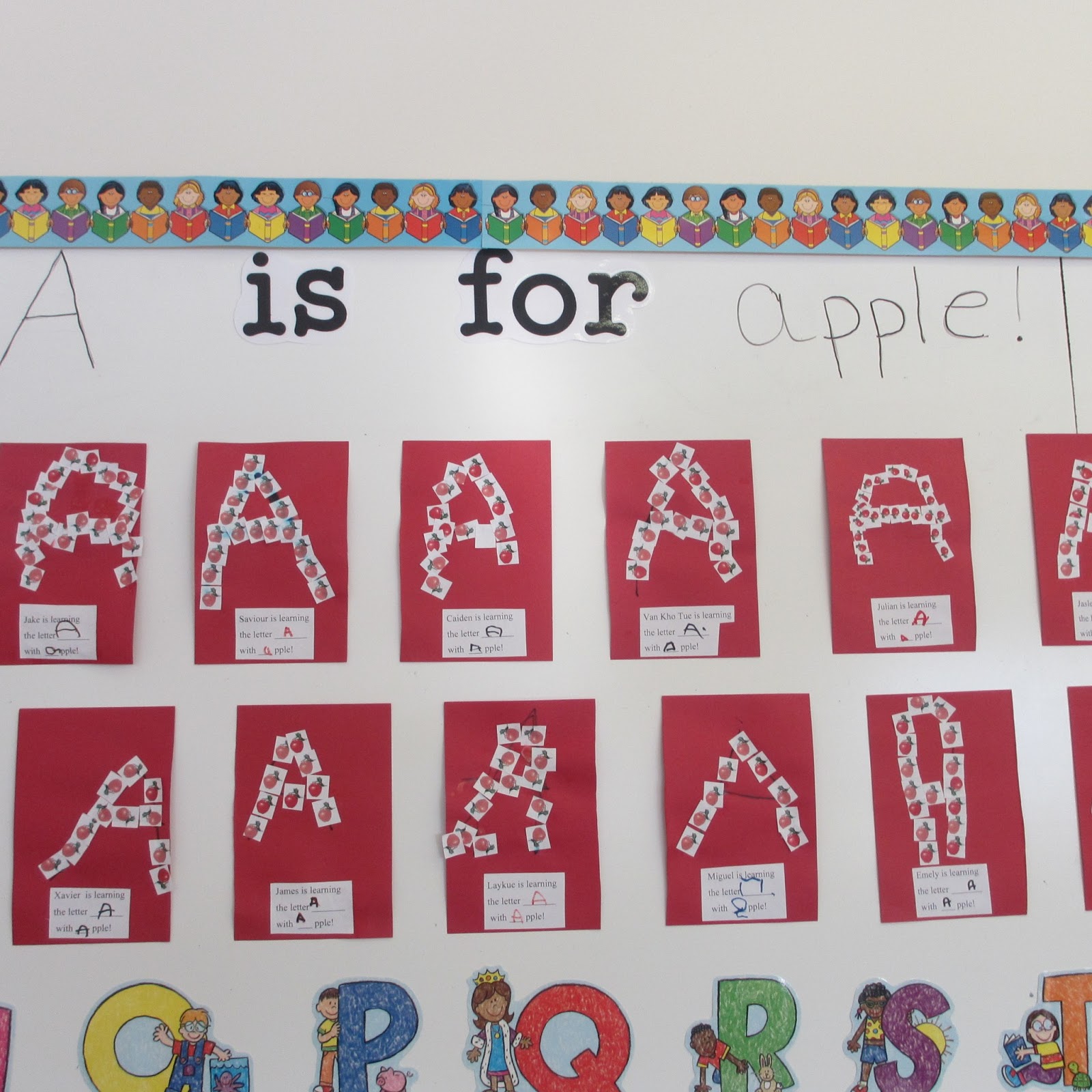 Teaching Munchkins: Letter Aa is for Apple, Alligator... and Arctic ...