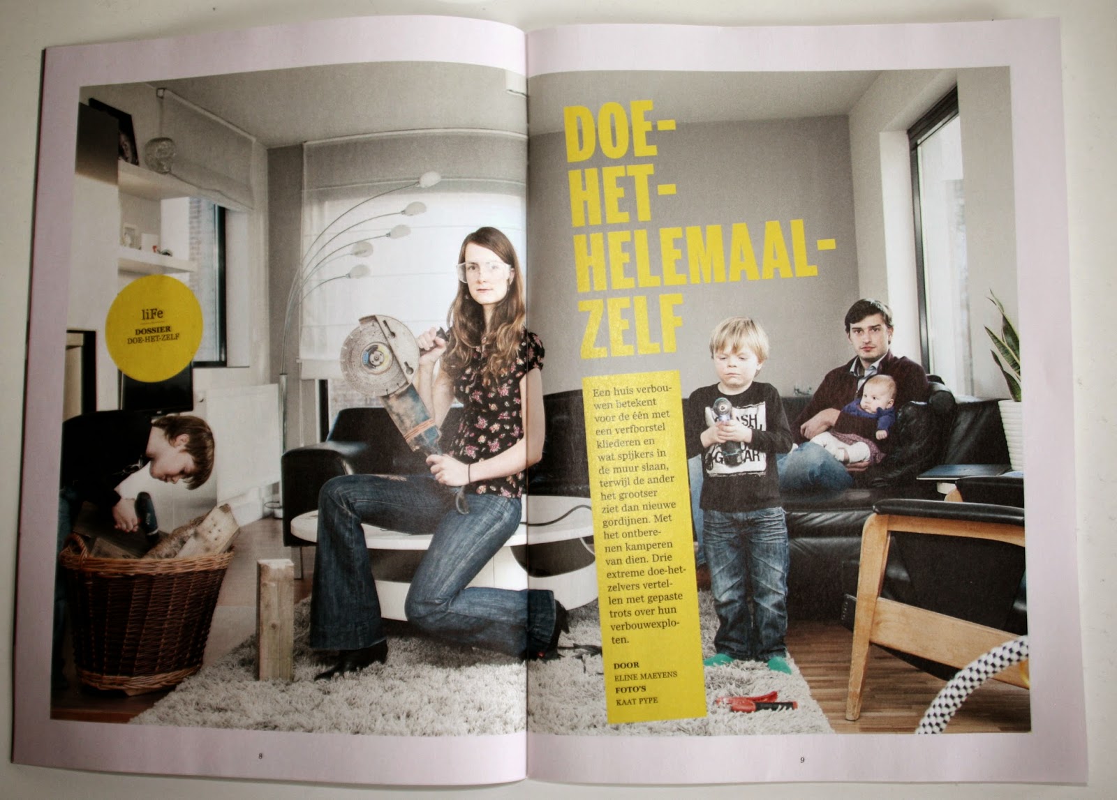 Ik verbouw!: Doe-het-helemaal-zelf in De Standaard Magazine