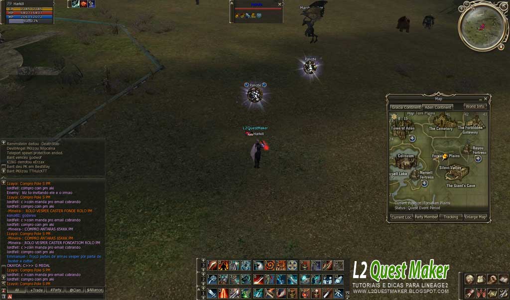 Quest Baium Raid Boss ~ L2 Quest Maker