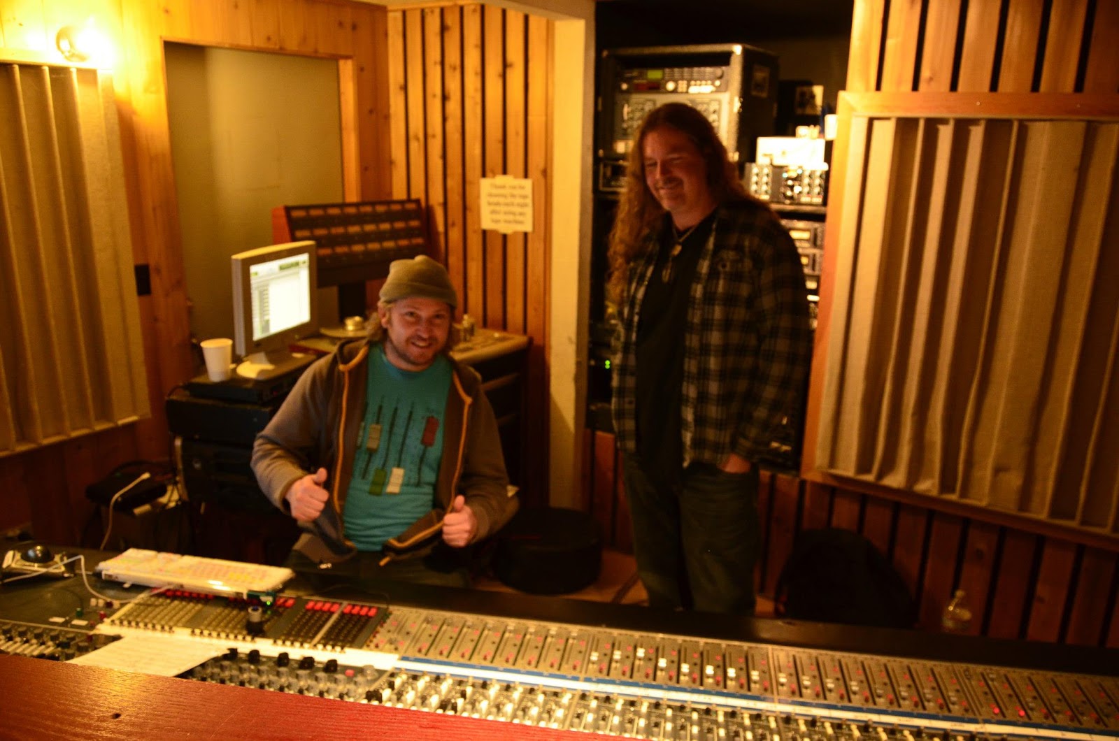 Michael Lee Firkins: recording YEP at Prairie Sun Studios