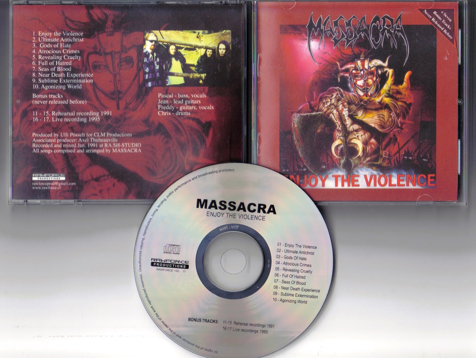Massacra - Enjoy the Violence - Voices of Chaos