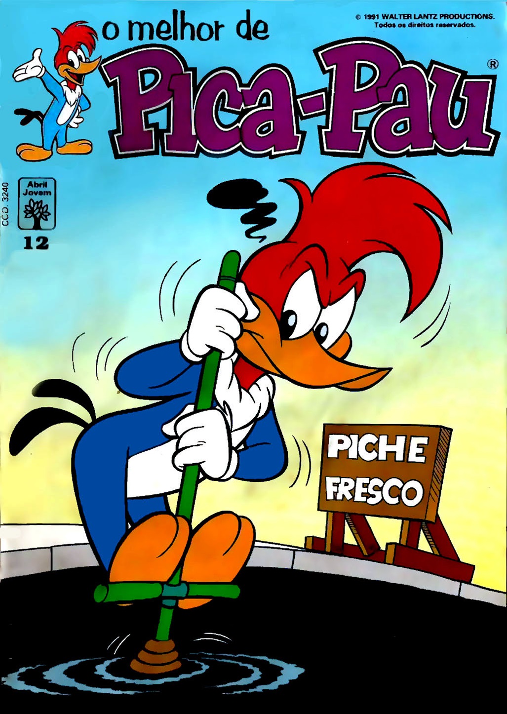 Gibis do Bene: O MELHOR DE PICA-PAU Nº 12 ED. ABRIL