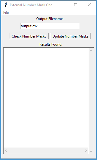 Cisco Converged Communications: External Phone Number Mask Checker